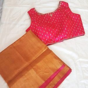 Dresses | Saree And Blousefestive Diwali Wear | Poshmark
